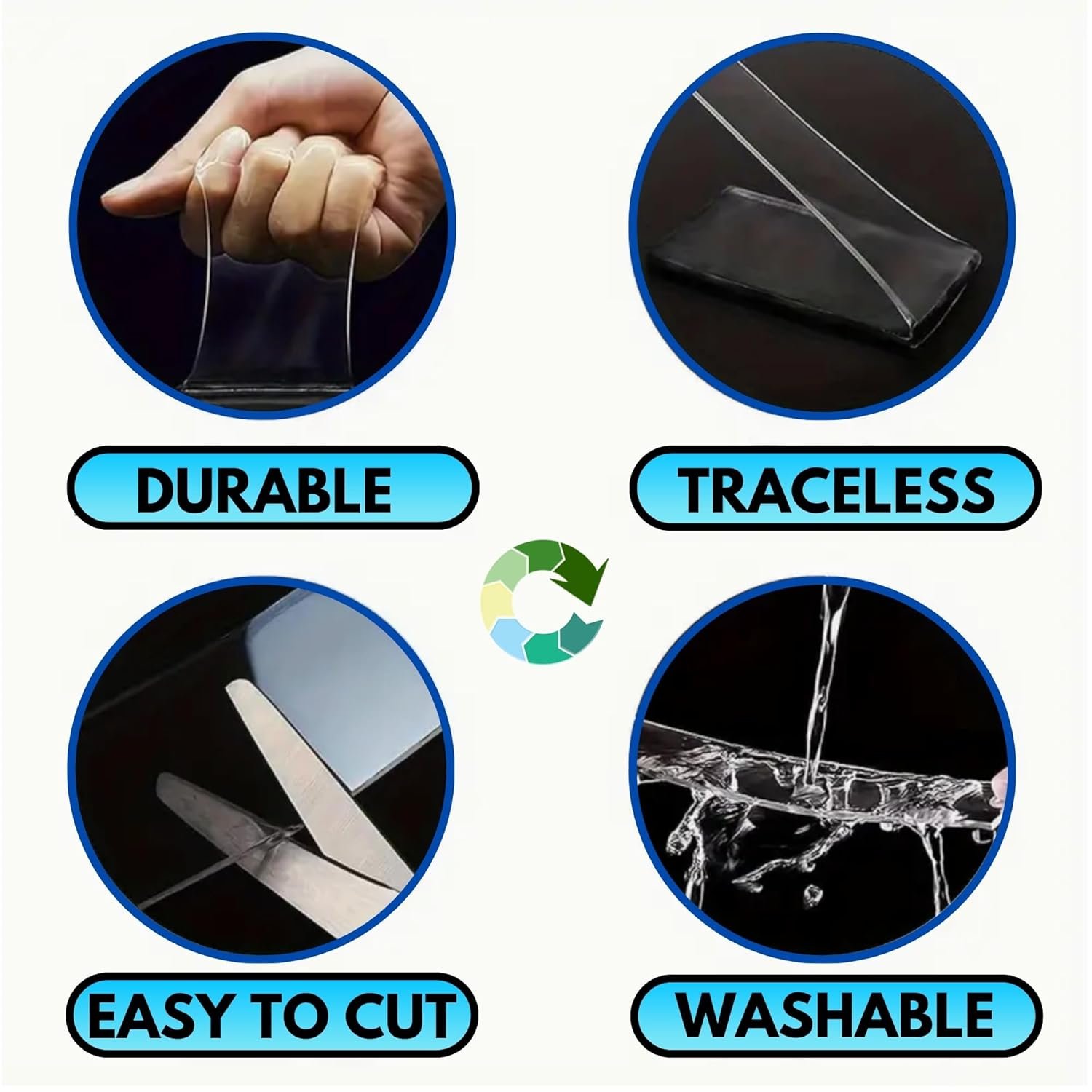 Double Sided Tape Heavy Duty Mounting Strips – 10 Feet – SSC Designs